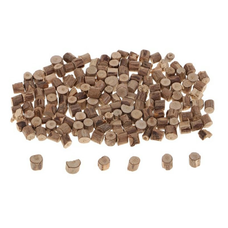 20pcs Natural Mini Wood Log Slices Tree Diorama Scrapbook | Shopee ...