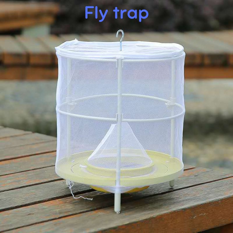 Fly Trap Net Smart Trap Outdoors Amazingland Insect Trap Net | Shopee ...