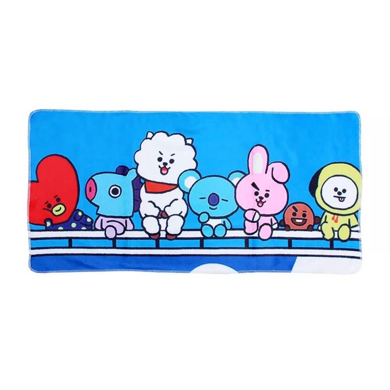 BTS BT21 Hand Face Sports Small Towel Bath (74*36cm) | Shopee Philippines