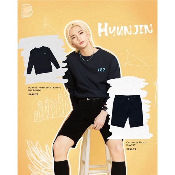 BENCH- ISW1551 BENCH BETTER MADE x Stray Kids Men's Walking Shorts ...