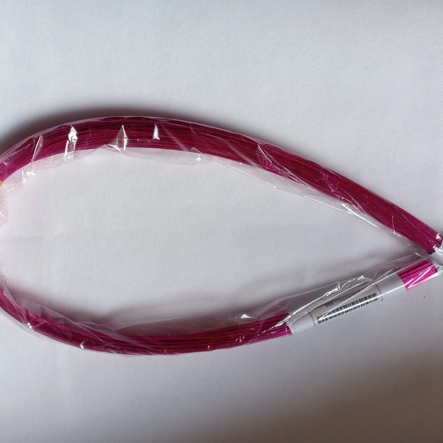 Fanta pink wire Stocking flower wire per 1/2kg Stocking Wire | Shopee ...