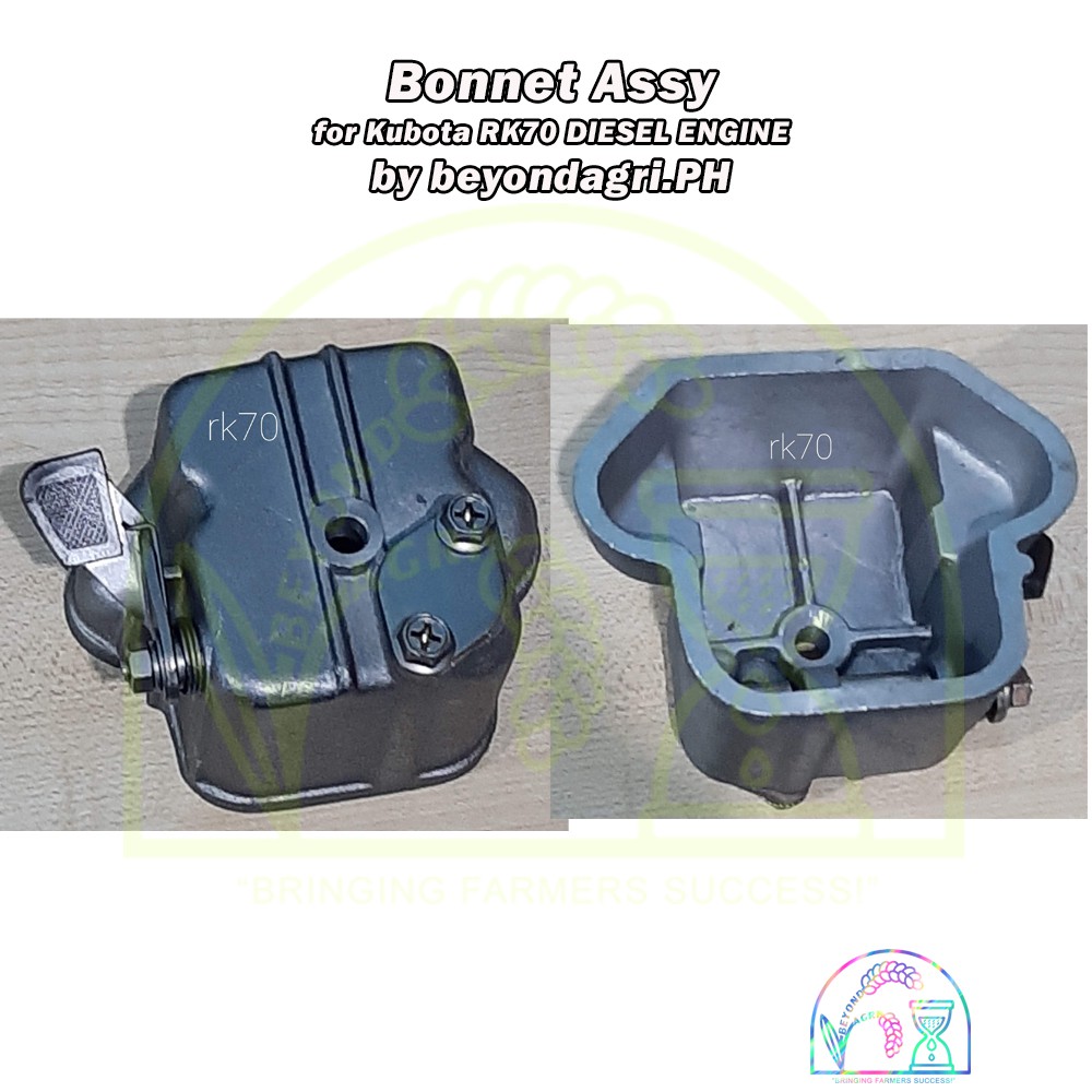 Bonnet Assy for Kubota RK70 by beyondagri | Shopee Philippines