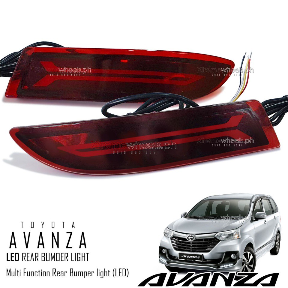 Toyota Avanza 2012 to 2026 With Signal Rear Bumper Led light multi ...