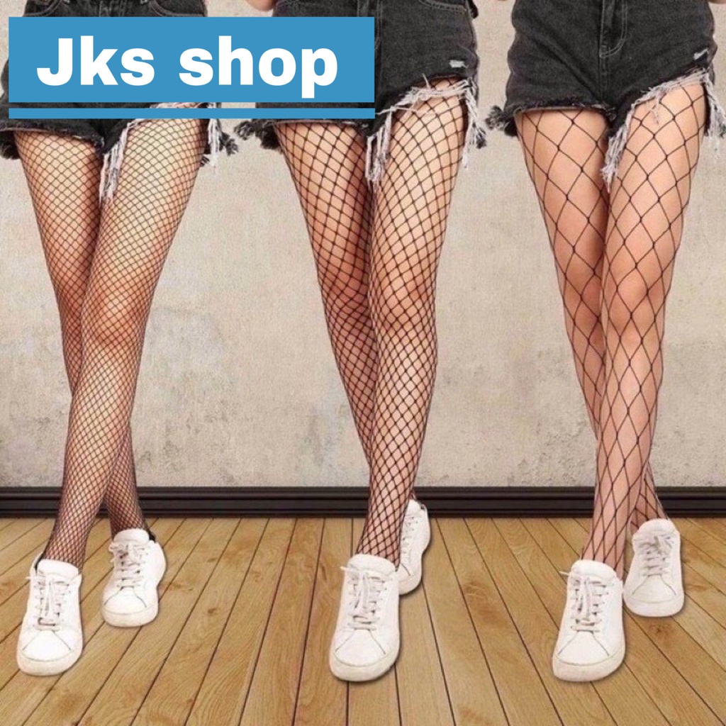 COD☑️Sexy Women's Mesh Fishnet Net Hollow Pantyhose Party | Shopee ...