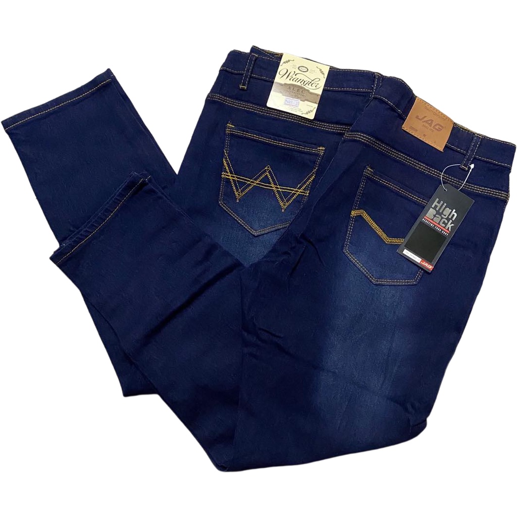 Jag Sexy Plus Size High Waist Stretchable Denim Skinny Jeans Maong Pants For Women Slim | Shopee ...