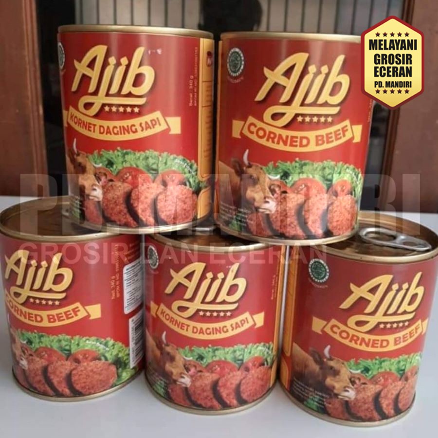 AJIB BEEF KORNET 340 GR CAN | Shopee Philippines