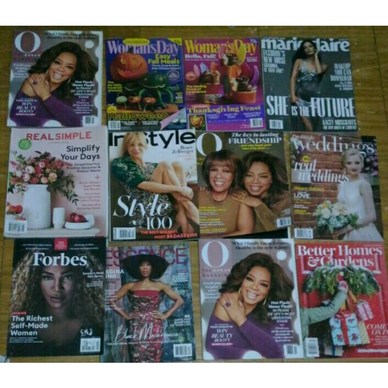 Pre loved, Magazines (Back Issues) | Shopee Philippines
