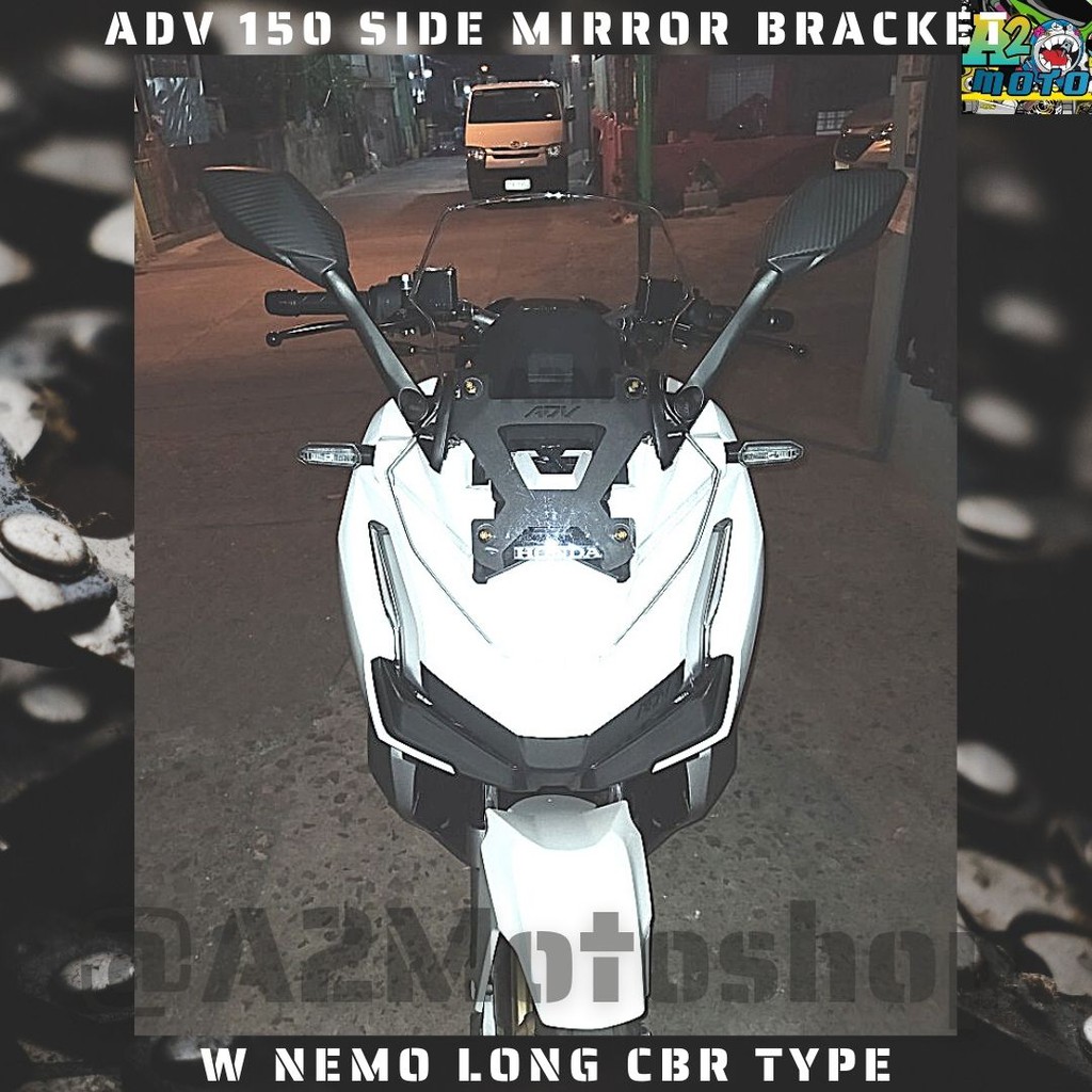 Honda ADV 150 160 Bracket for Side mirror and Visor Windshield | Shopee ...