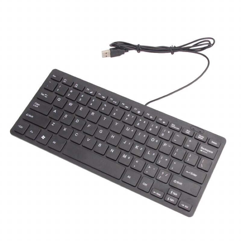 Universal Mini Wired Keyboard Multimedia USB Mini Keyboard For PC And ...