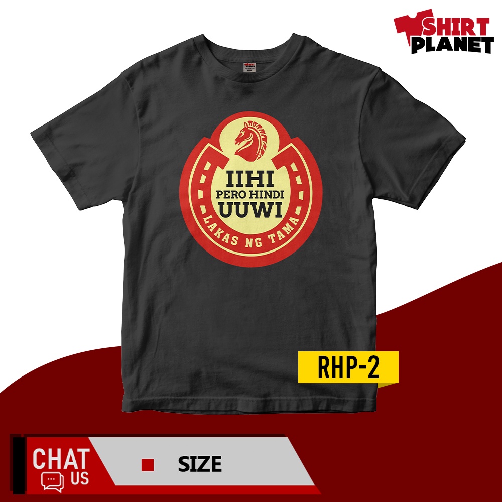 Popular Filipino Red Horse Shirt Parody Design Tees Collection Perfect ...