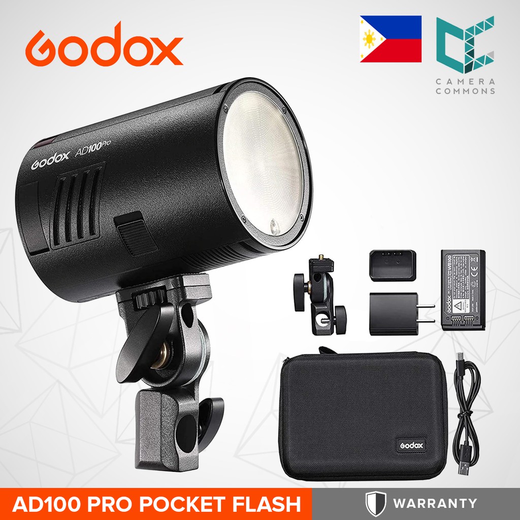 Godox AD100PRO Pocket Flash for Studio Photography | Shopee Philippines