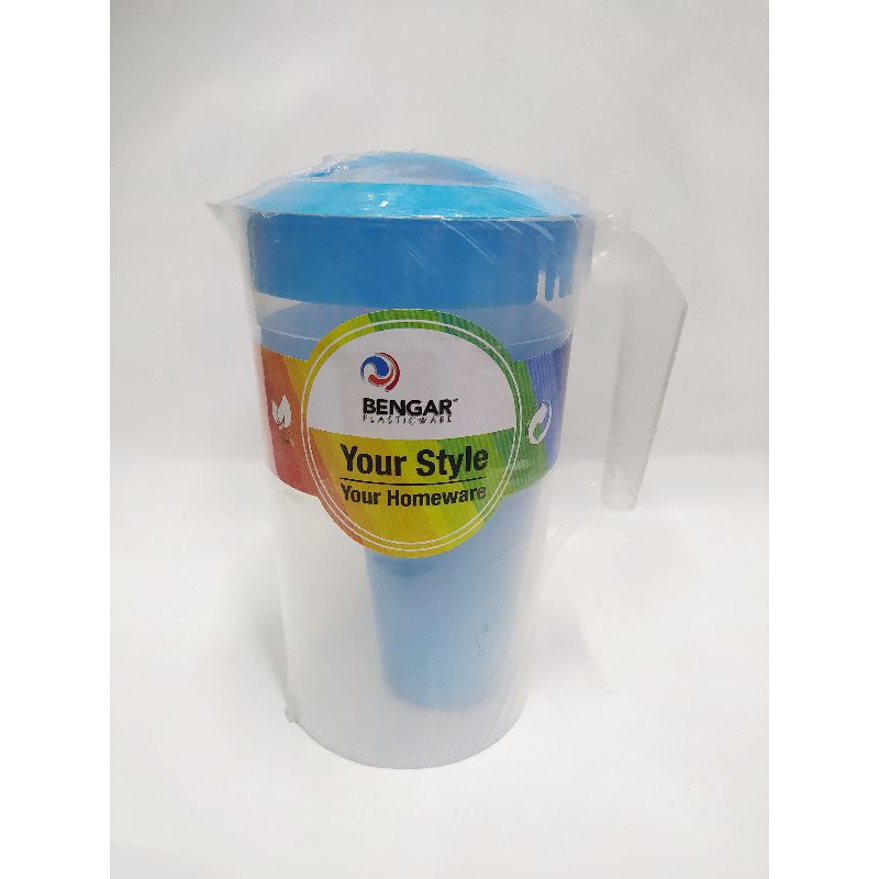 1PC OF PITCHEL WITH 4 CUPS ( SET-011 ) | Shopee Philippines