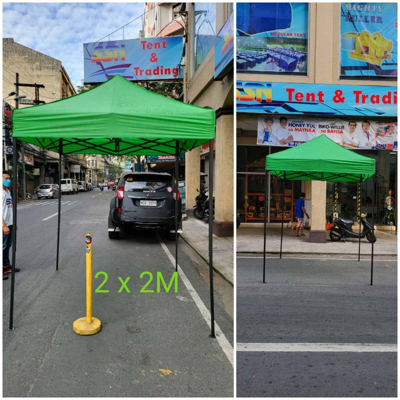RETRACTABLE TENT / FOLDABLE TENT 2X2 2X3 3X3 3X4.5 3X6 (HEAVY DUTY ...