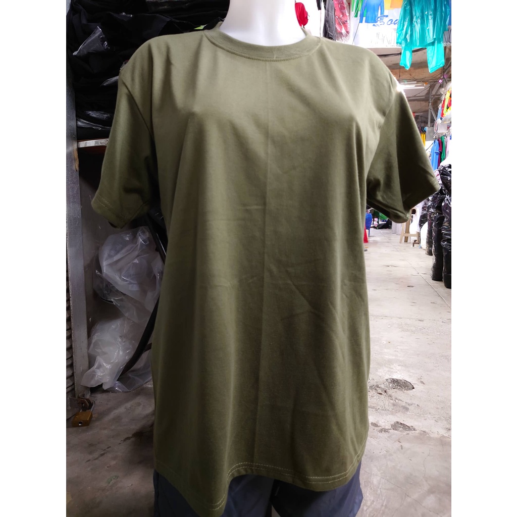 Softex/Southport CVC Cotton Women's Plain Round Neck T-Shirt | Shopee ...