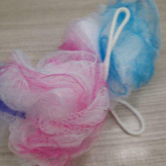 Bath Shower Ball Sponge Bath Mesh Pouf Showerball | Shopee Philippines
