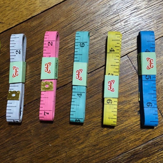 Colored tape measure tailoring measuring tools 60 inches | Shopee ...
