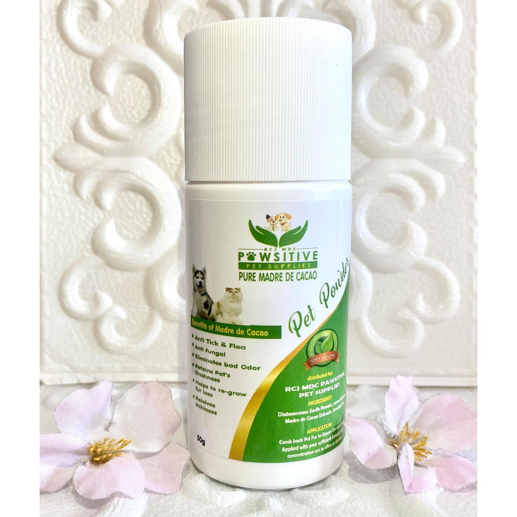 Dog and Cat Pet Powder with Madre de Cacao 50g | Shopee Philippines