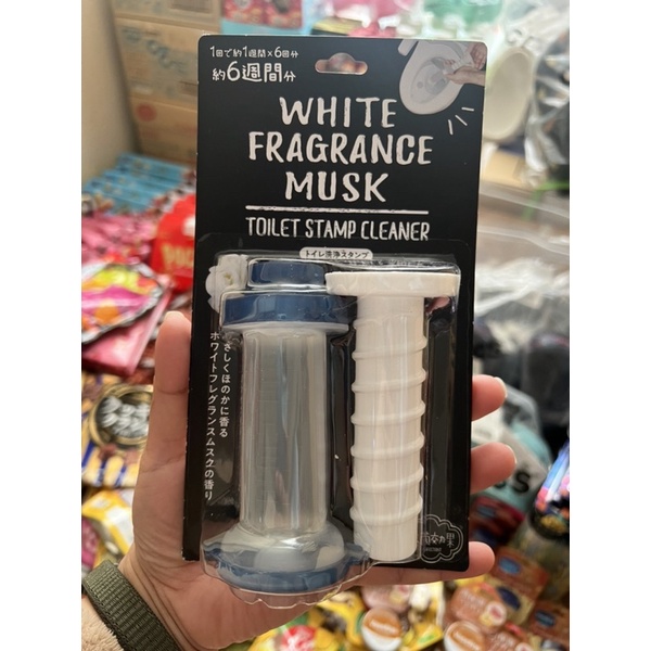 WHITE FRAGRANCE MUSK TOILET STAMP CLEANER 36g | Shopee Philippines
