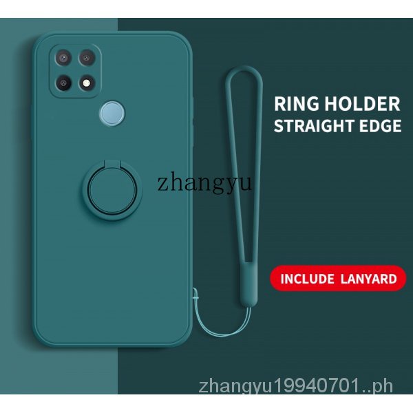 Casing OPPO A15 A15S Straight-edge liquid silicone precision camera ...