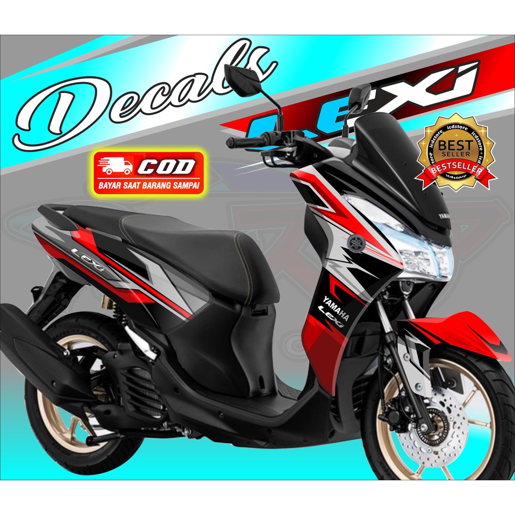 Yamaha LEXI Graphic FULL BODY Sticker/LEXI 125l DECAL/LEXI Sticker/New ...