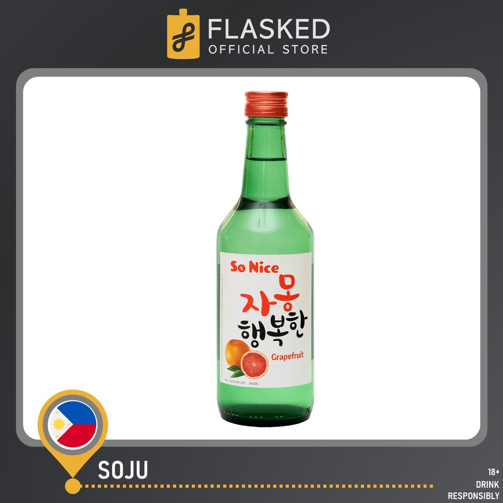 Jinro, Chum Churum, So Nice Assorted Korean Soju | Shopee Philippines