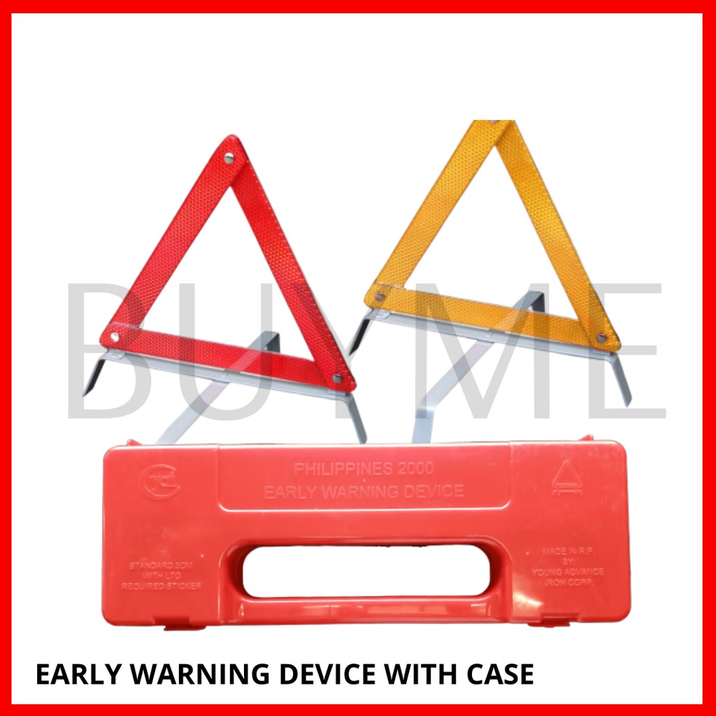 Early Warning Device with Plastic Case (Philippines 2000) - HEAVY DUTY ...