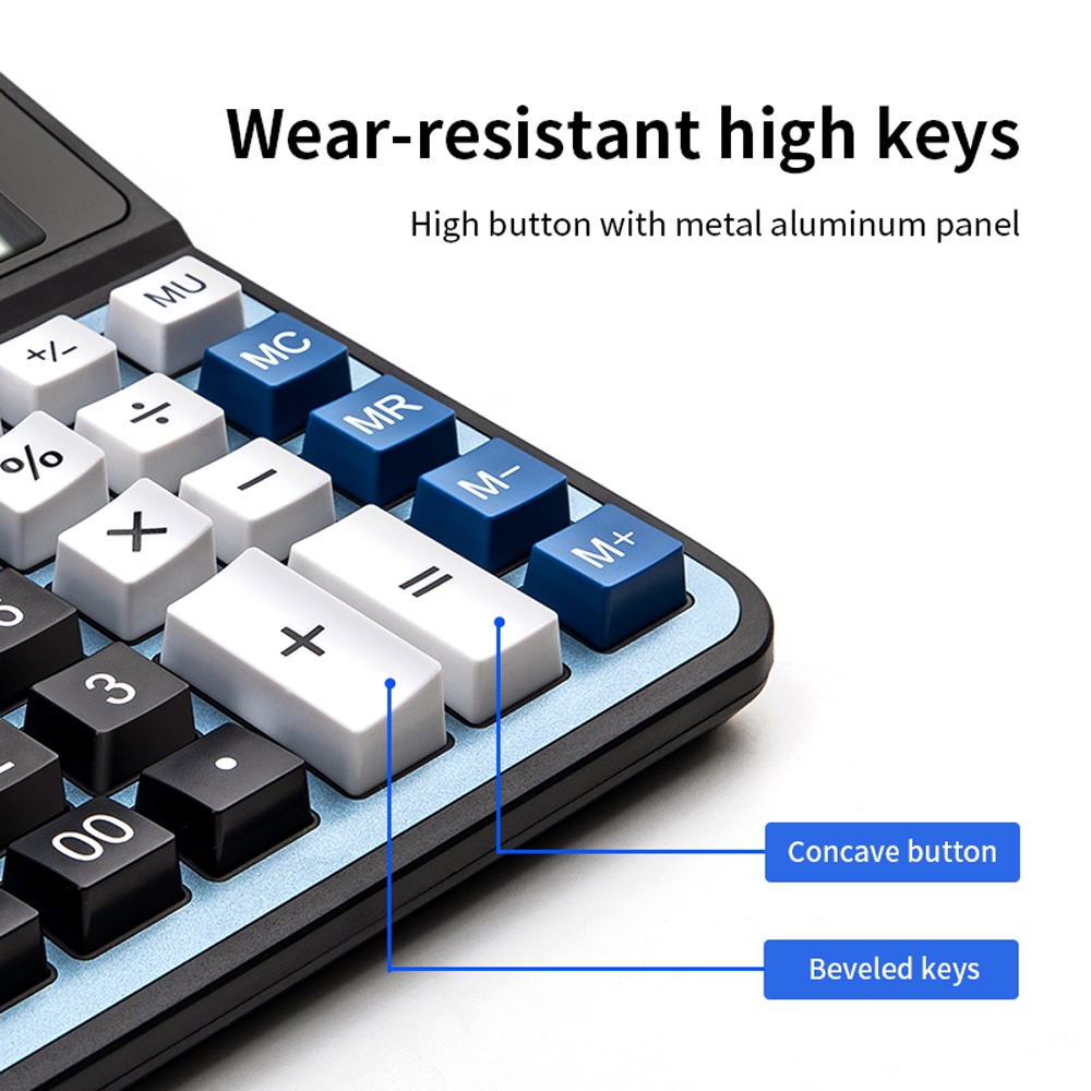 Deli Electronic Calculator Office Supplies Financial Calculator ...