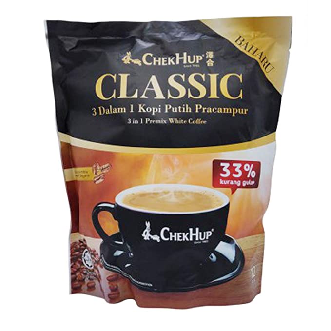 Chek Hup 3 In 1 Colombian Classic White Coffee | Shopee Philippines