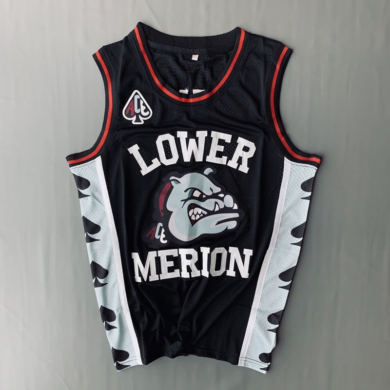 Retro Lower Merion Alternate ACE 33 BRYANT Basketball Jersey | Shopee ...