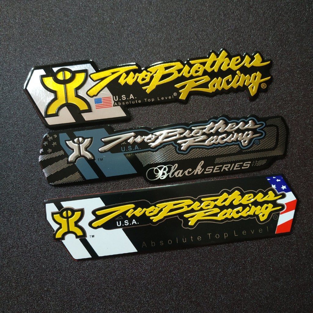 Two Brother Racing Aluminum Sticker | Shopee Philippines