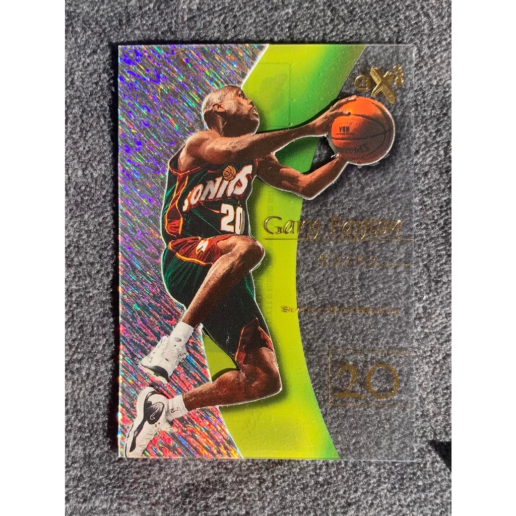 Gary Payton Seattle Supersonics HOF 1997-98 Skybox EX-2001 base #23 ...