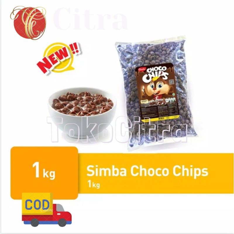 Simba CHOCO CHIPS 1kg | Shopee Philippines