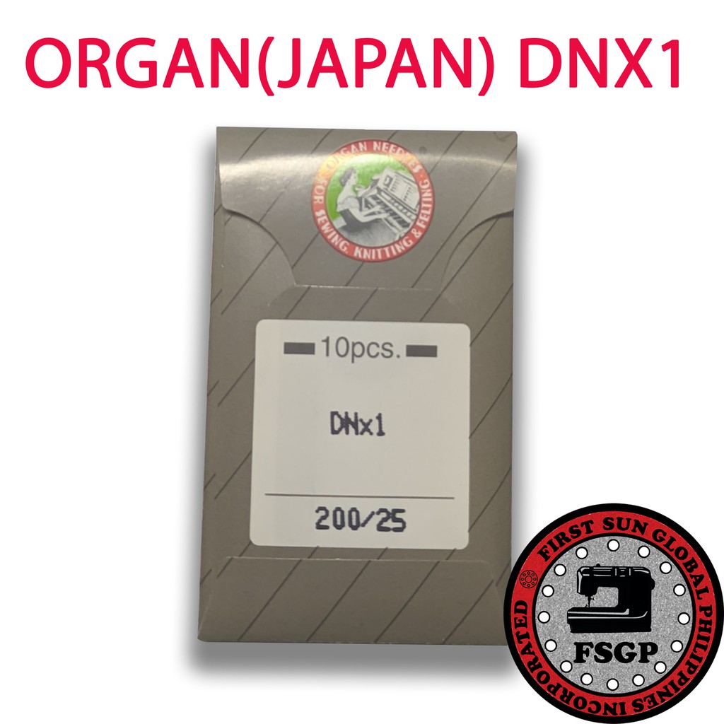 Original Organ Needles DNX1 #25 (bag closer sewing machine needles ...