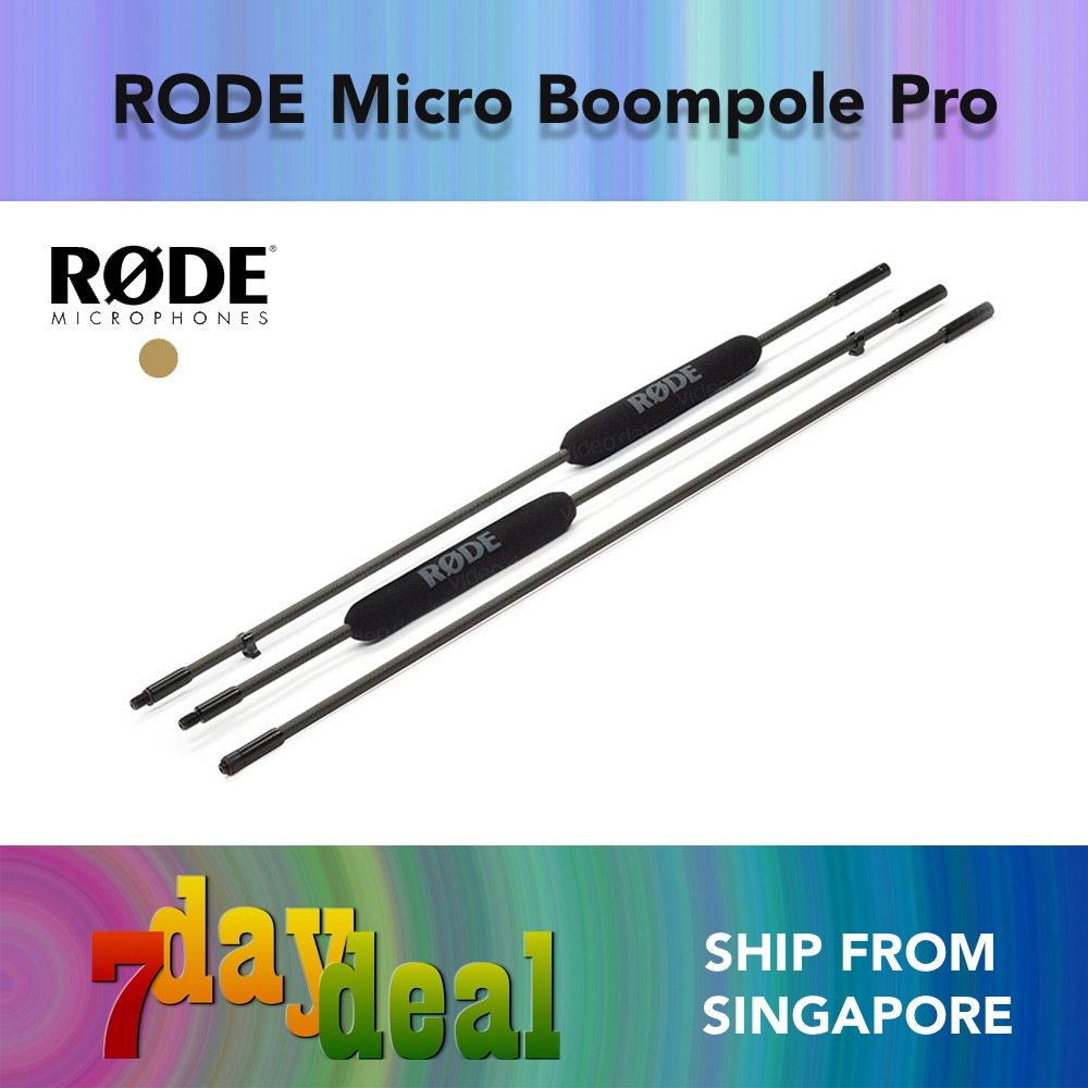 RODE Micro Boompole Pro (2.2m Boom Pole) for Microphone | Shopee ...