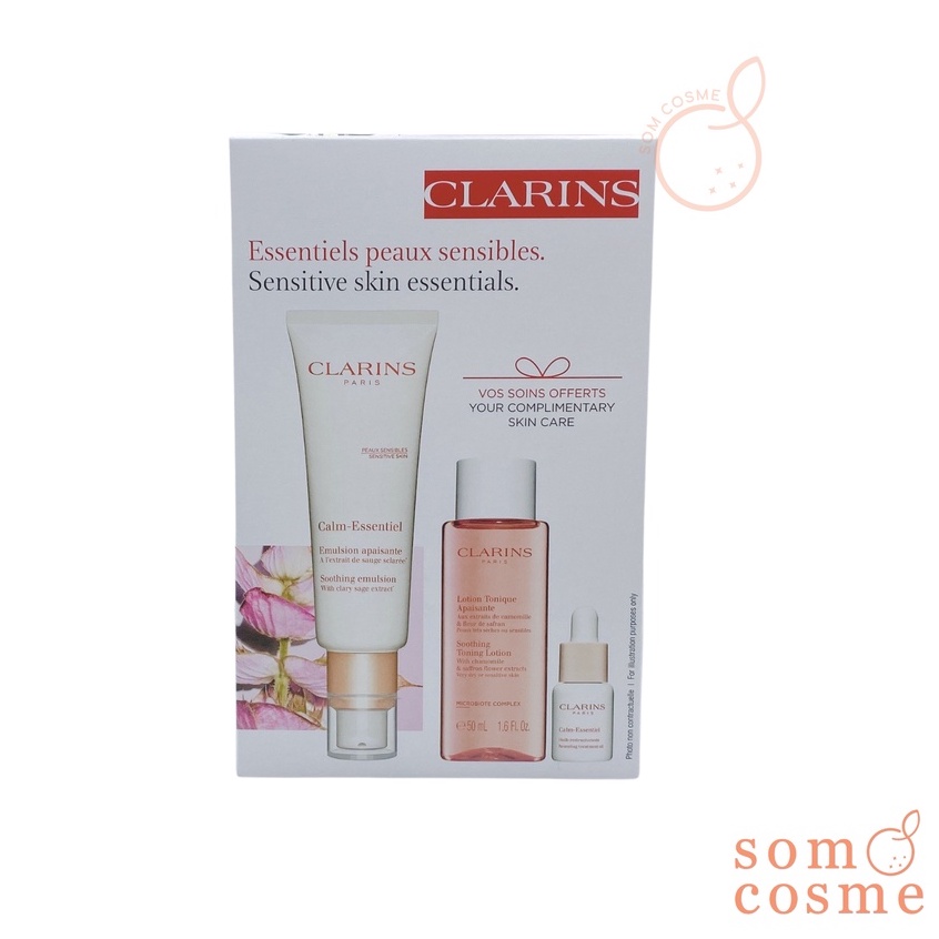 Clarins Sensitive skin essentials SET | Shopee Philippines