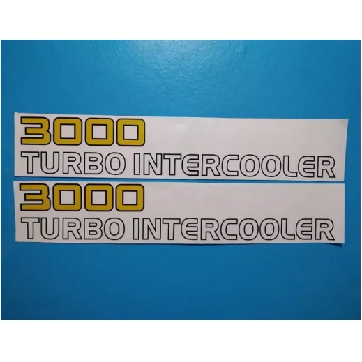 Eurodecals Nissan Patrol 3000 Turbo Intercooler sticker for door (PAIR ...