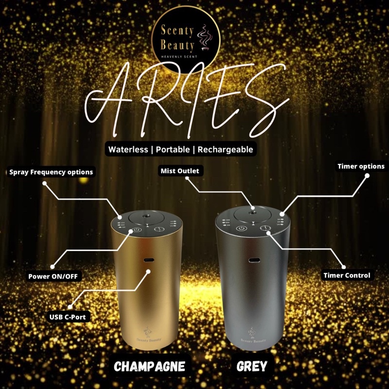 WATERLESS DIFFUSER (ARIES) | Shopee Philippines
