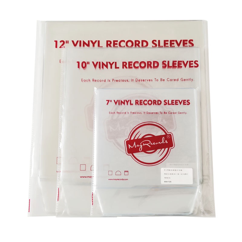 Extra Thickness PVC Resealable Outer Sleeves for 12'' Single LP ...