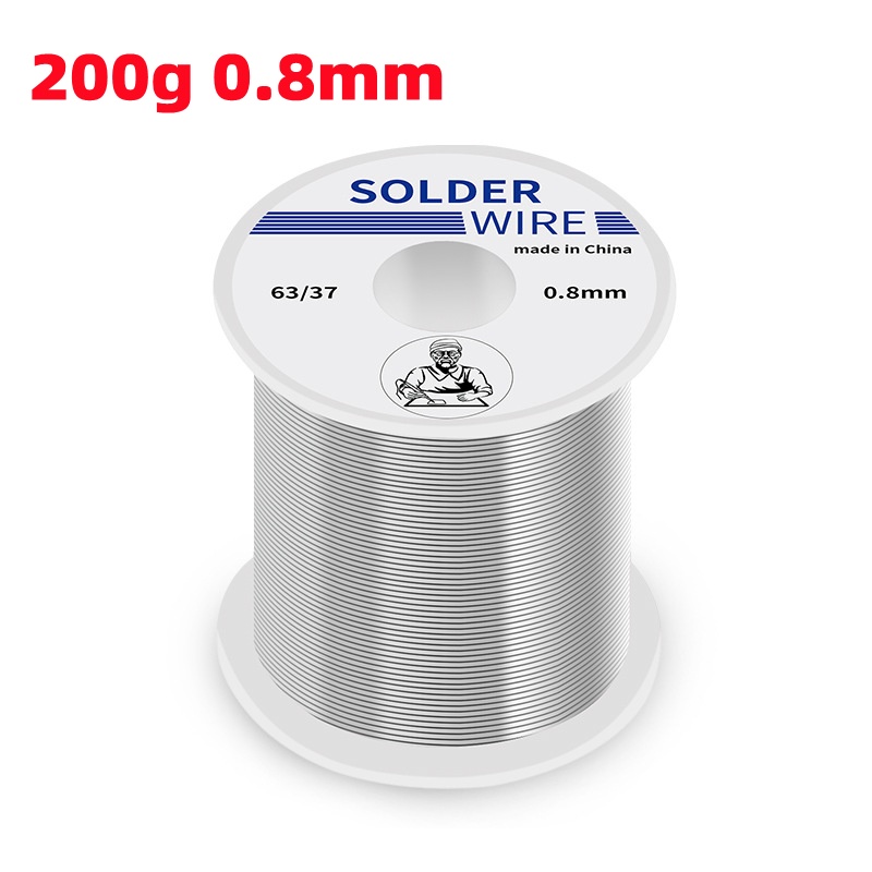 50/200g Tin Lead Rosin Core Solder Wire With Flux 63/37 Roll Original Soldering Wire Lead ...