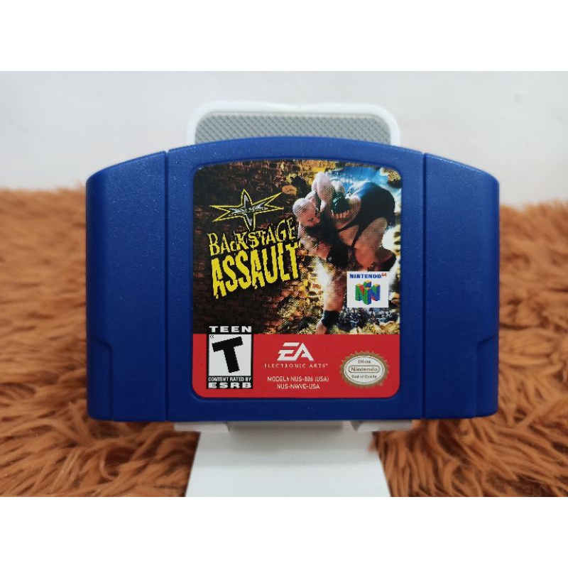 N64 Game WCW Backstage Assault (Original US) | Shopee Philippines