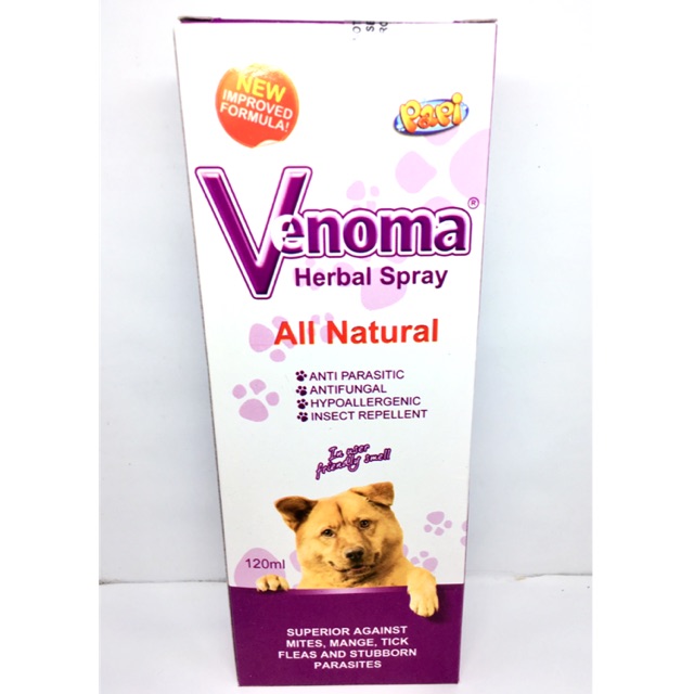 Papi Venoma Herbal Spray for Dogs | Shopee Philippines