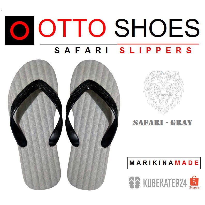 PINK SAFARI Slippers [UNISEX] / MARIKINA Made by: OTTO Shoes (ORIGINAL ...