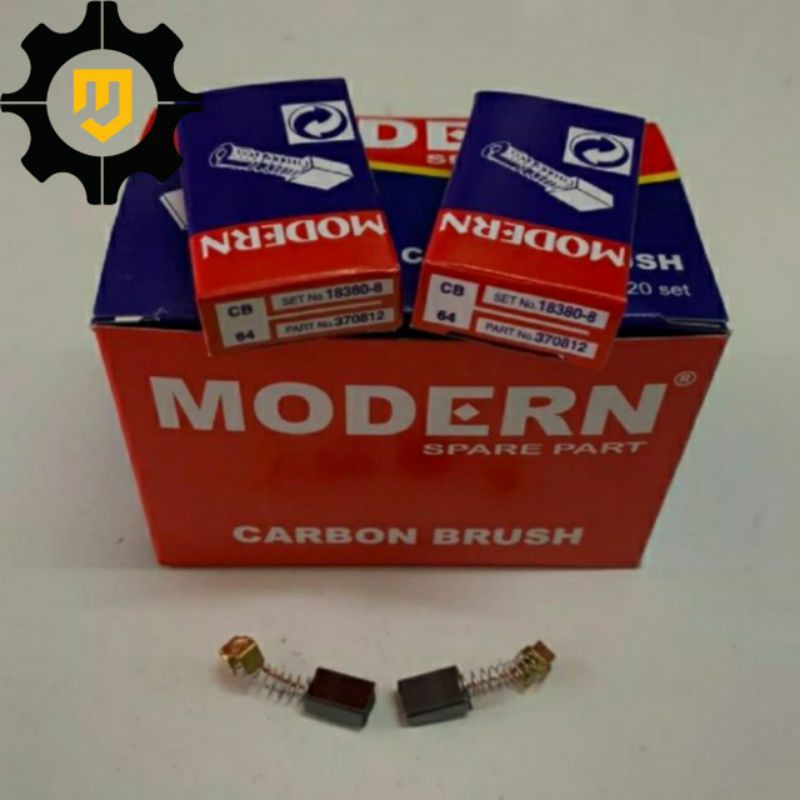 CARBON BRUSH CB 64 (20 SET) MODERN/SPUL/ANG | Shopee Philippines