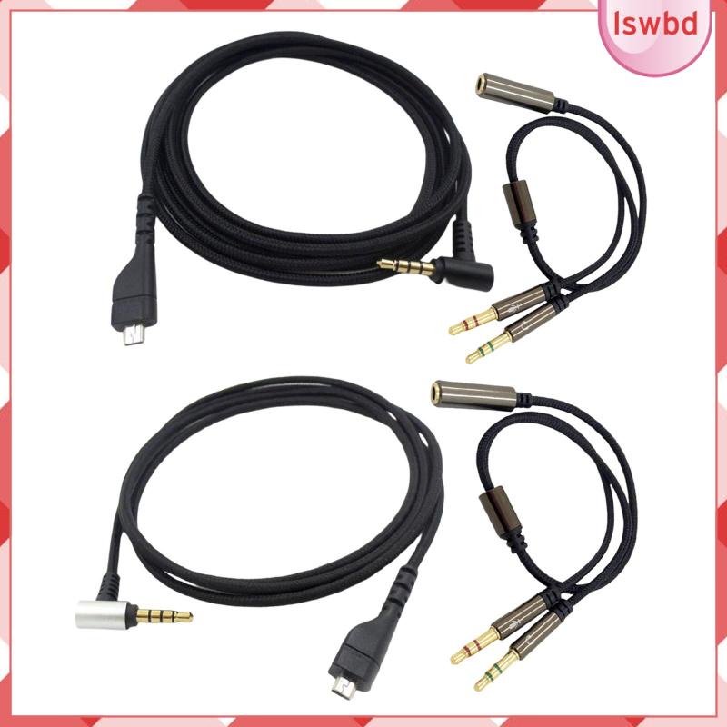 Audio Replacement Headset Cord Wire, for 3 5 Headphones | Shopee ...