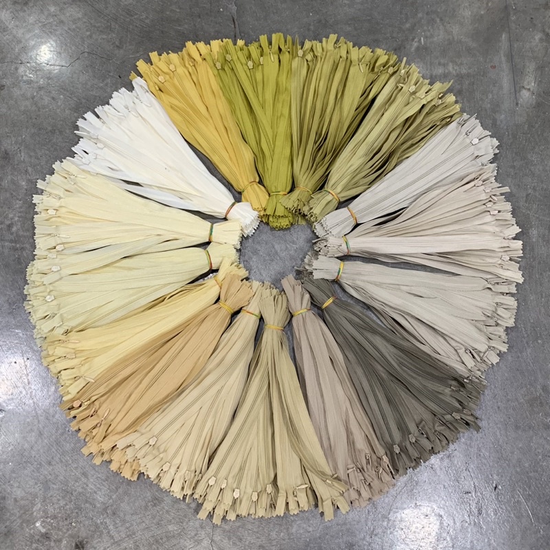 10” Invisible Zipper Creams Beiges (Per Piece) | Shopee Philippines