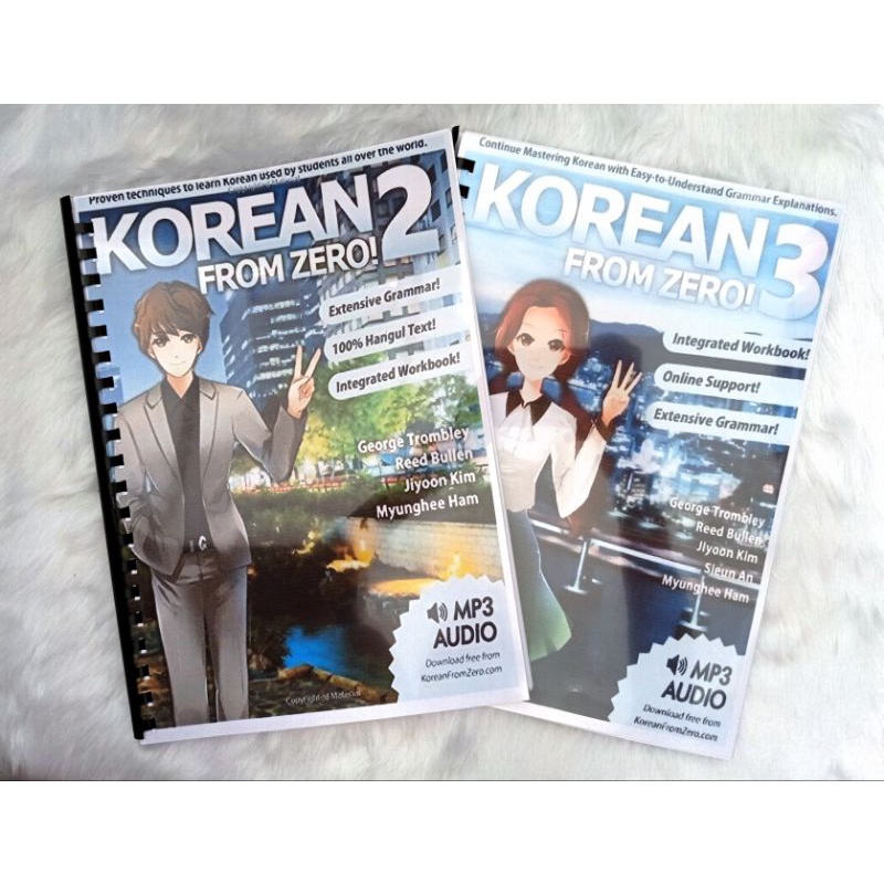 EPS TOPIK REVIEWER KOREAN FROM ZERO BOOK 2 & 3 W/ FREE BALLPEN AND ...