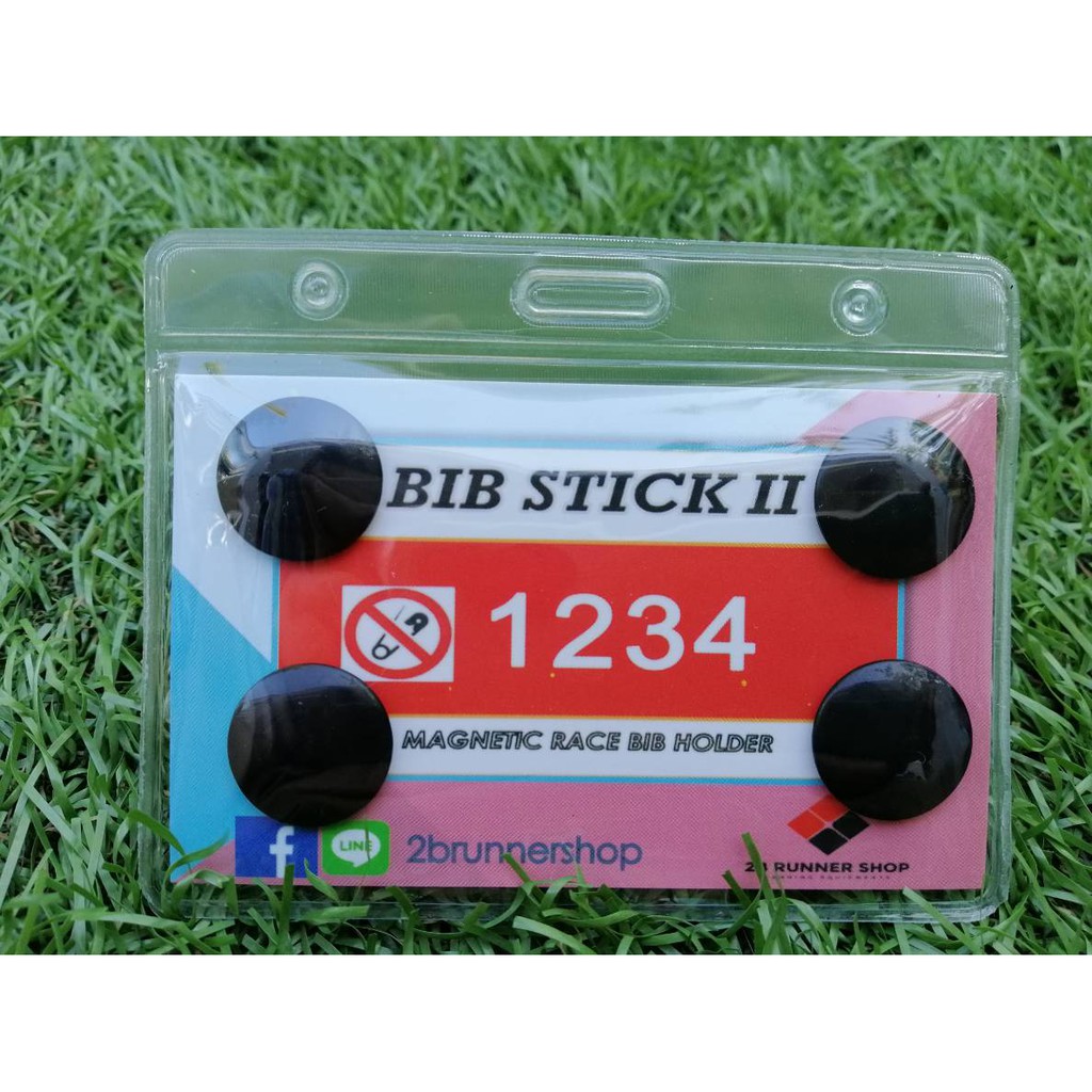 Magnetic Race Number bib STICK II => Holder (Version2) Or /bib Magnet ...