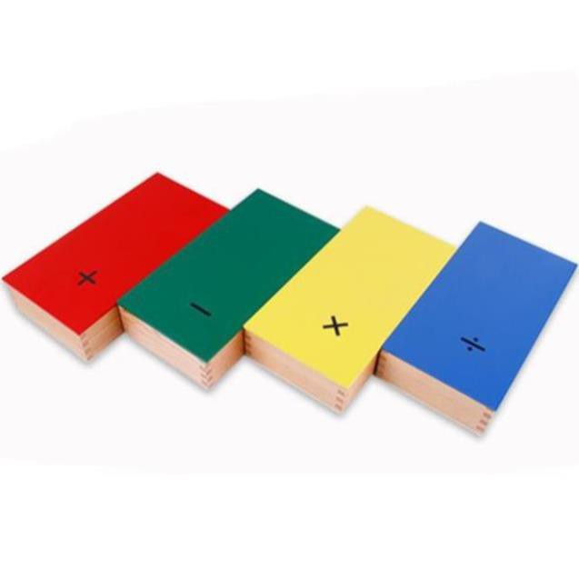 Montessori teaching materials - Addition, subtraction, multiplication ...