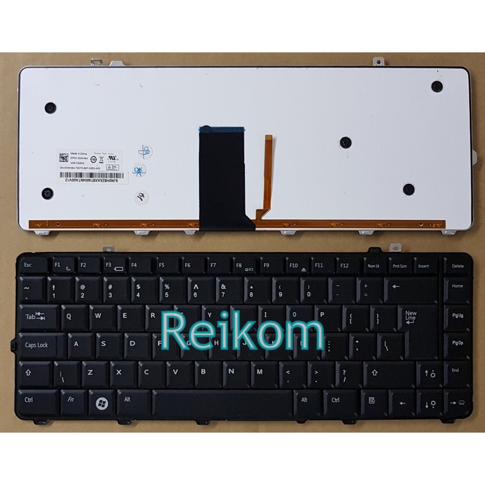 Dell Studio 1435 1436 1437 1535 1536 1537 1555 Black Backlit Notebook ...