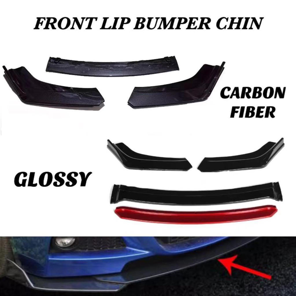 OC UNIVERSAL FRONT LIP BUMPER CHIN | Shopee Philippines